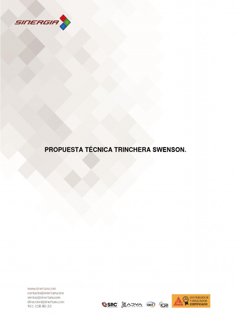 Inf. Técnica Ucrete MF-RG | PDF | Hormigón | Revestimiento