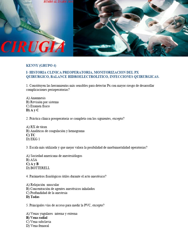 CIRUGIA | PDF | Quemar | Cicatrización de la herida