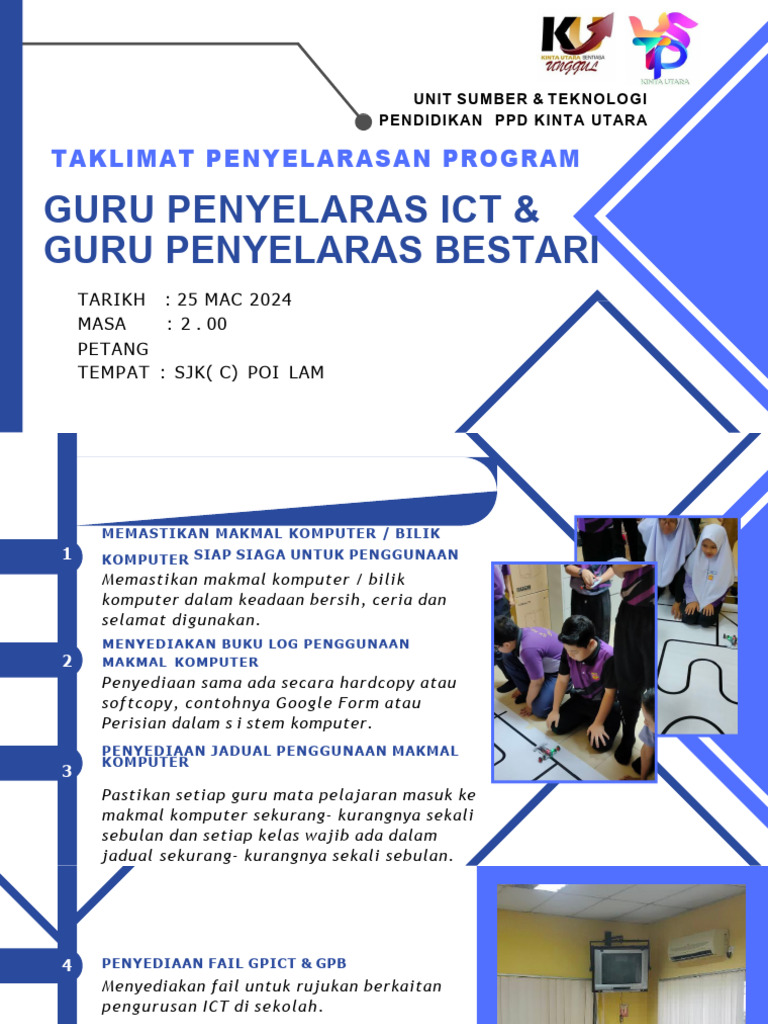 Taklimat Persediaan Guru Gpict Dan GPB | PDF | Komputer