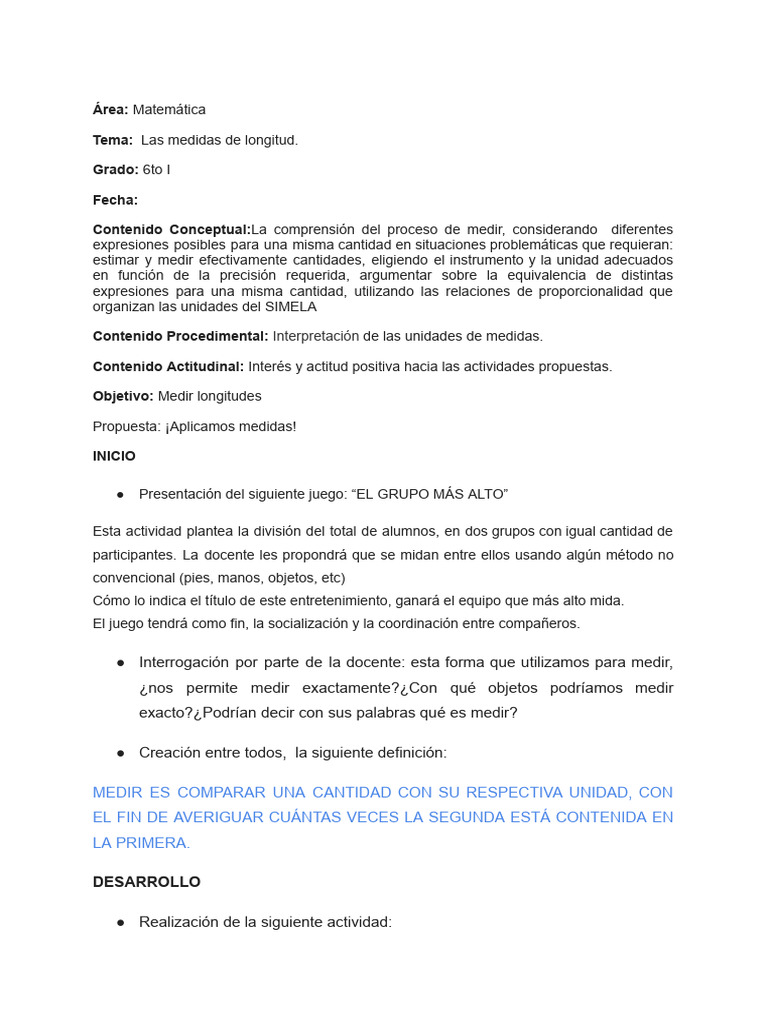 CLASE 8 Unidades de Medidas | PDF