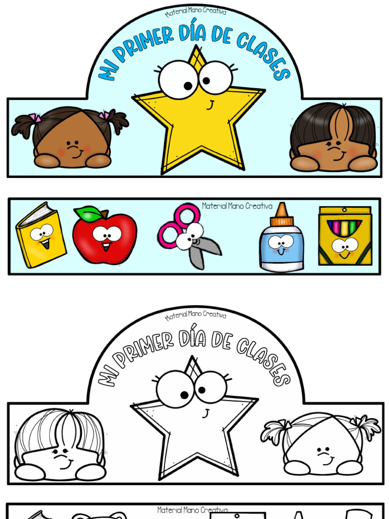 Coronas Primer Dia de Clases | PDF