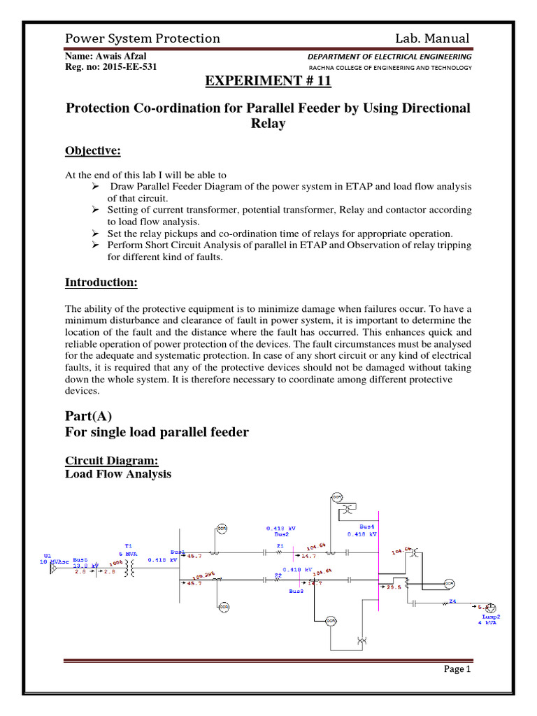 PSP 11 | PDF | Electrical Equipment | Electrical Engineering