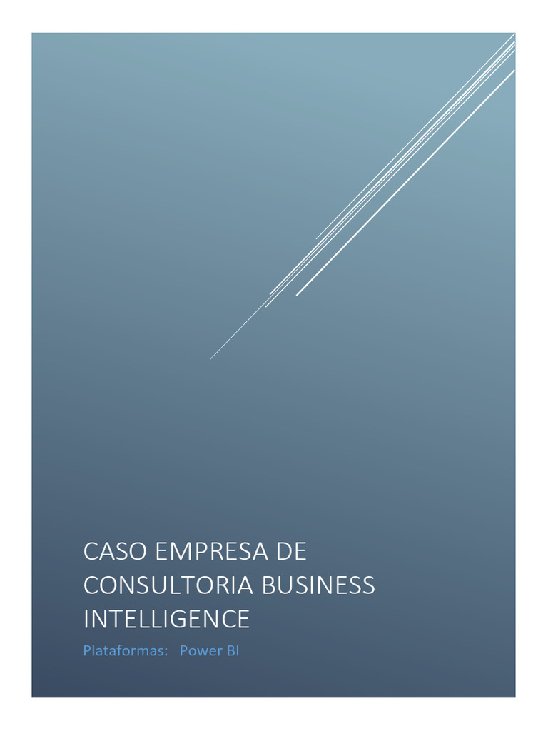Caso BI | PDF | Informática