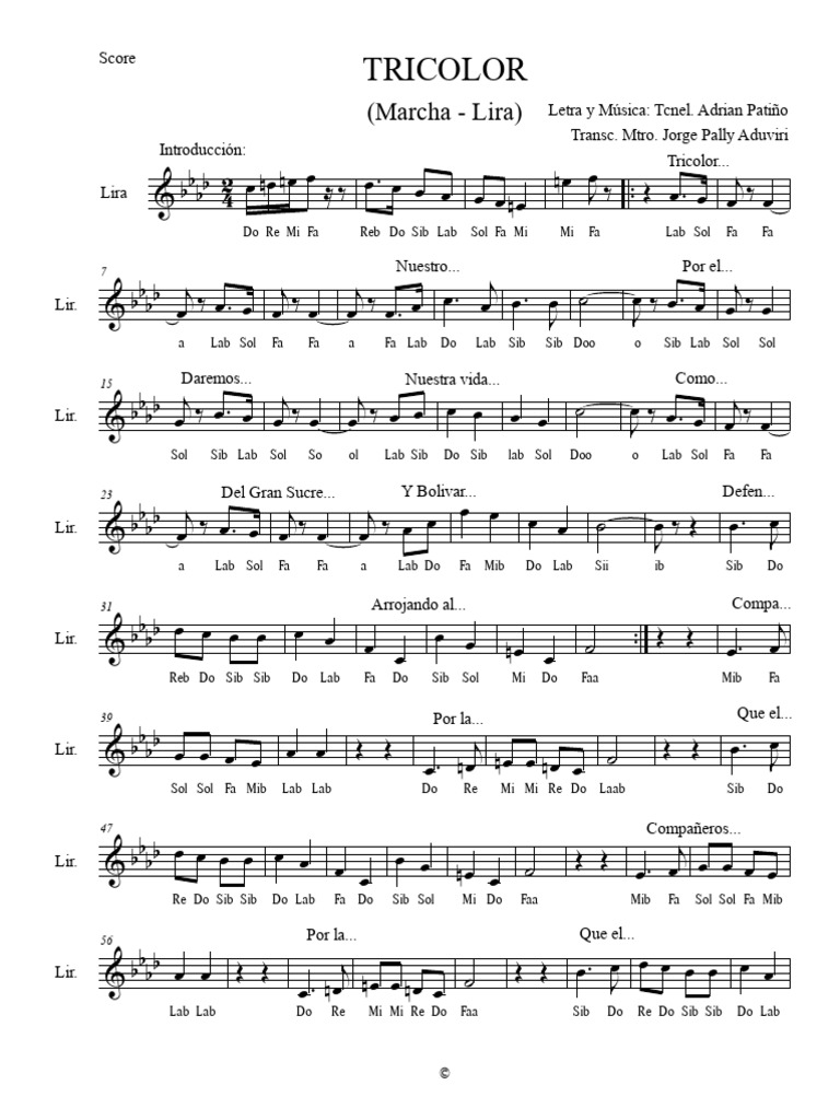 TRICOLOR (Lira) | PDF