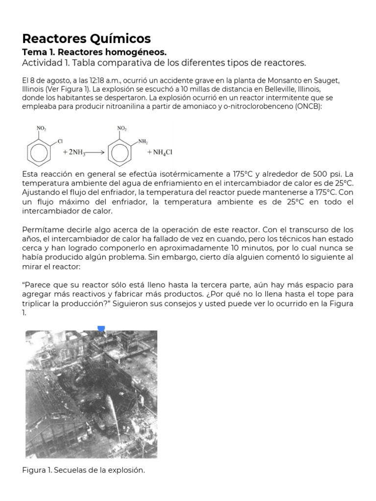 Caso de Analisis-Reactores Quimicos | PDF | Amoníaco | Calor