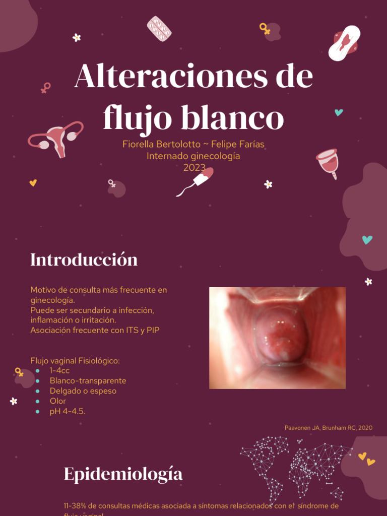 Alteraciones de Flujos Blancos | PDF | Medicina | Ciencias de la Salud