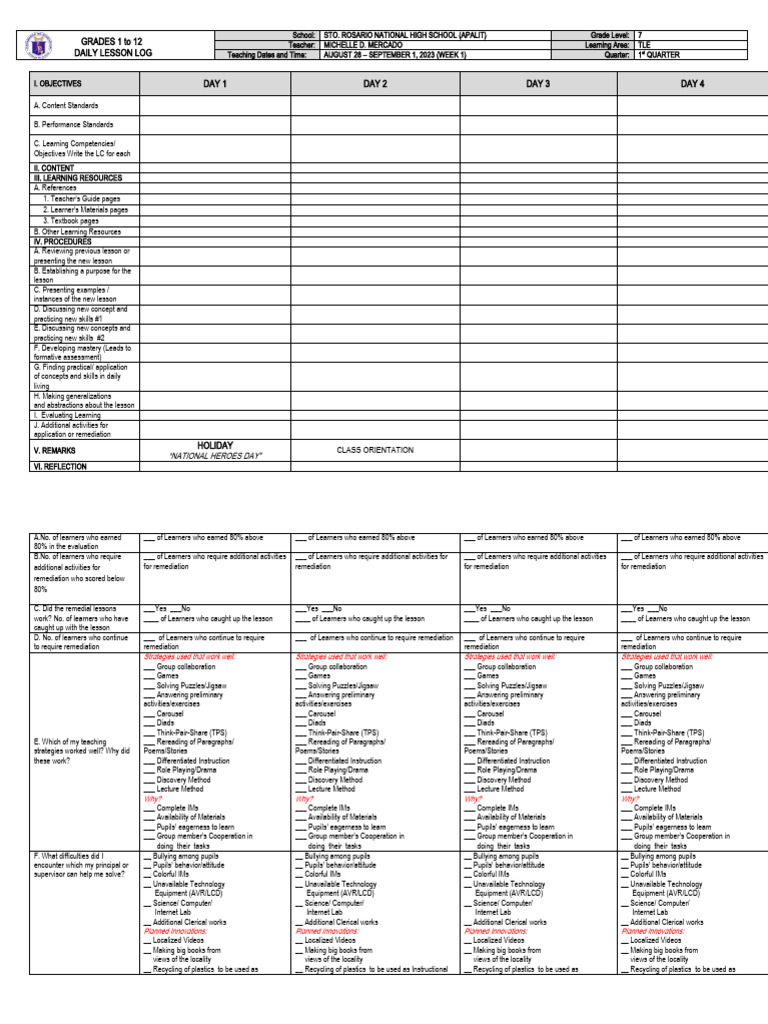 DLL Final Format | PDF | Learning | Cognition