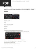 Hard Reset Lenovo X1 Carbon | PDF