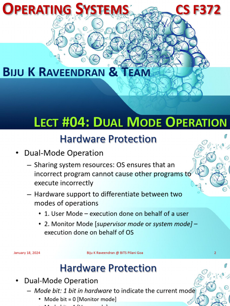 Lect 04 DualModeOperation | PDF