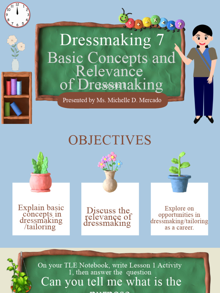 Dressmaking 7 Lesson 1- History of Dressmaking | PDF | Clothing | Fashion