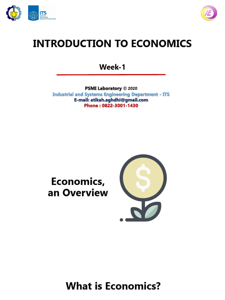 #1 Introduction To Economics - 2020 | PDF | Economics | Trade