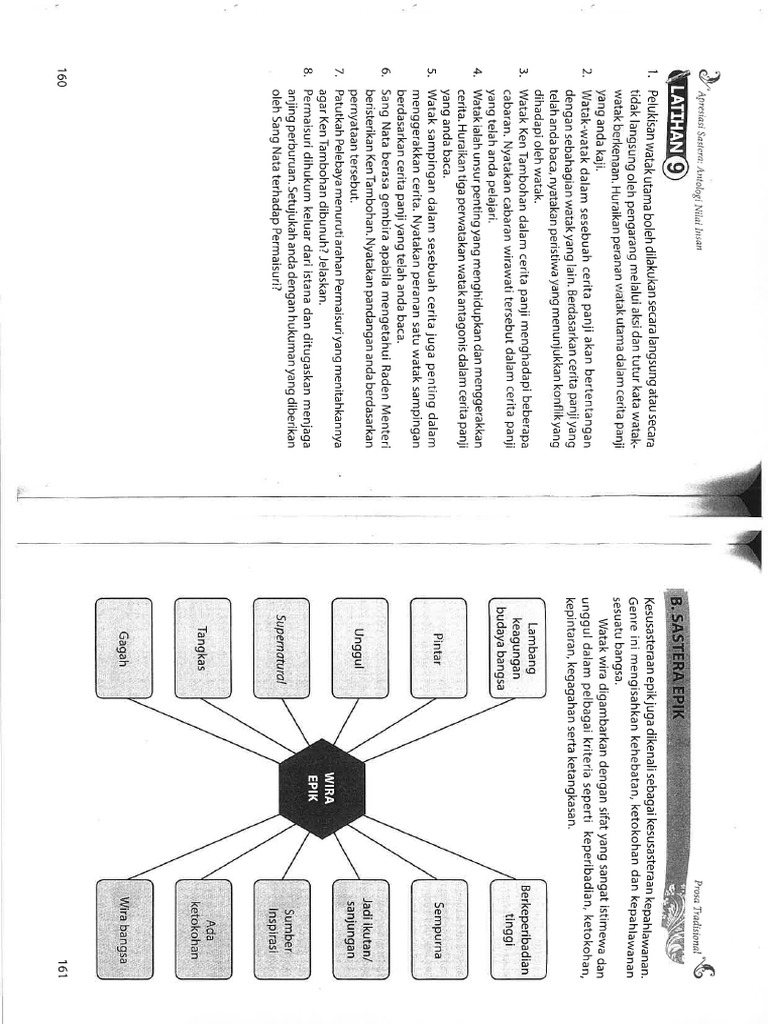 Nota Sastera Epik | PDF