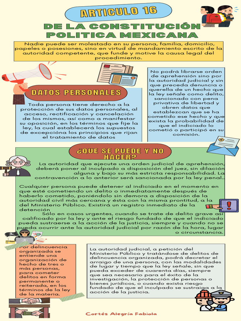 Orden de Aprehensión y Protección de Datos | PDF | Derecho penal | Gobierno