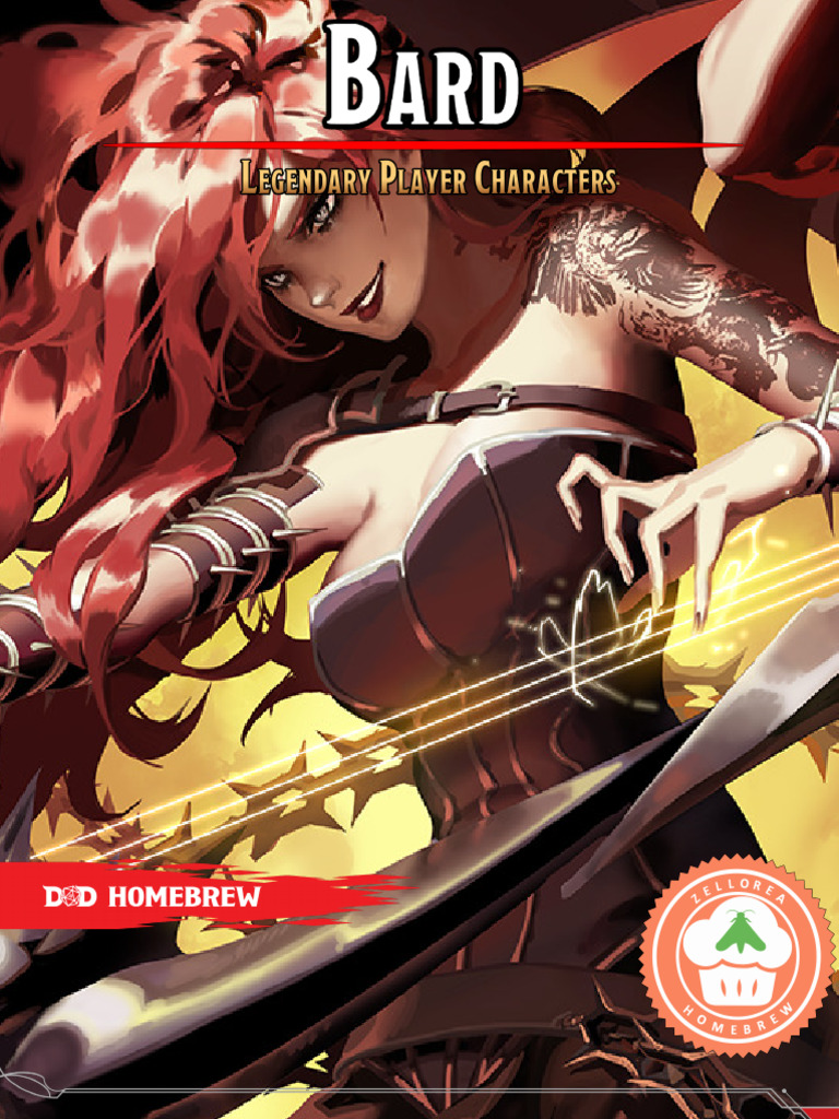 Legendary Bard Full | PDF | Gary Gygax Games | D20 System