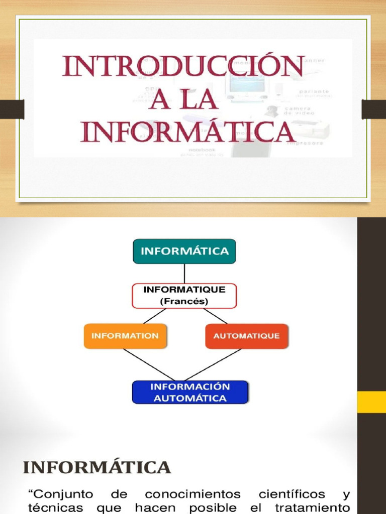 Introducción A La Informática | Descargar gratis PDF | Bios | Hardware de la computadora