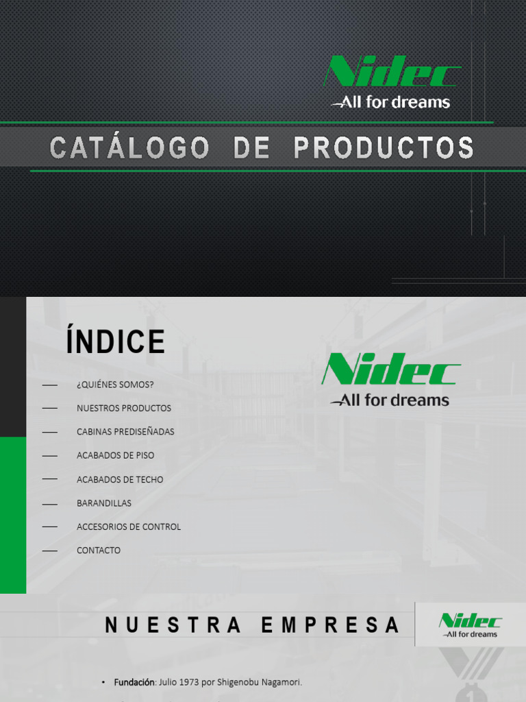 63953a9b40870e192e6361f7 - CATÁLOGO NIDEC - ACABADOS | PDF | Espejo ...