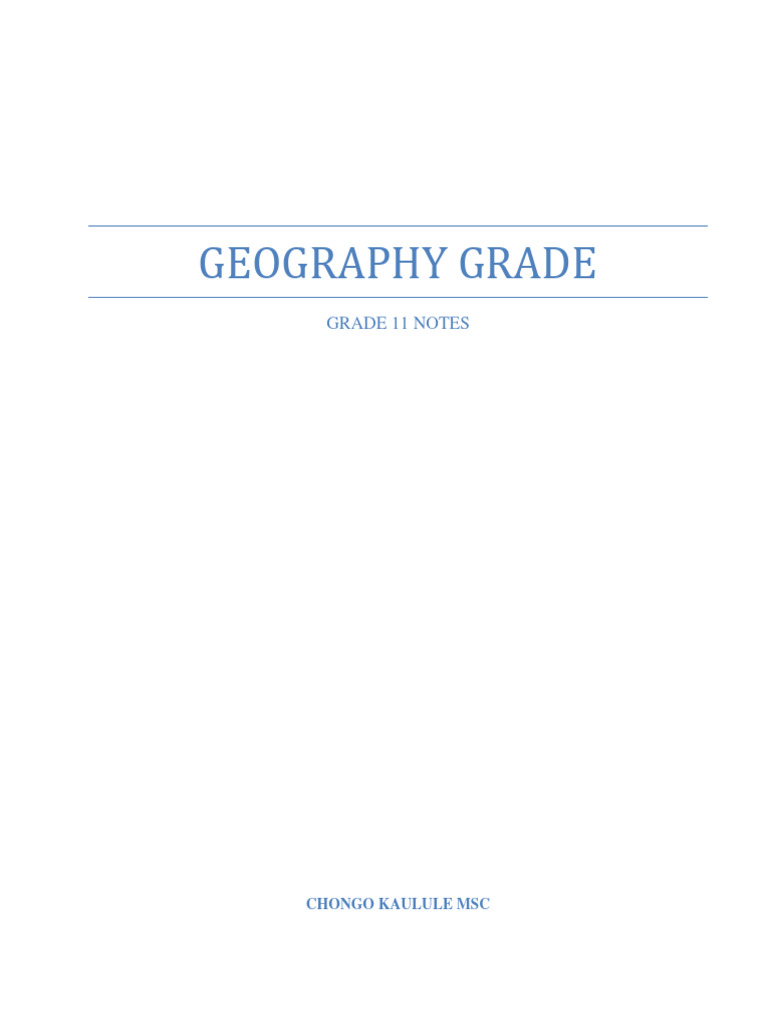 Grade 11 Geography: World Climatic Zones | PDF | Volcano | Earthquakes