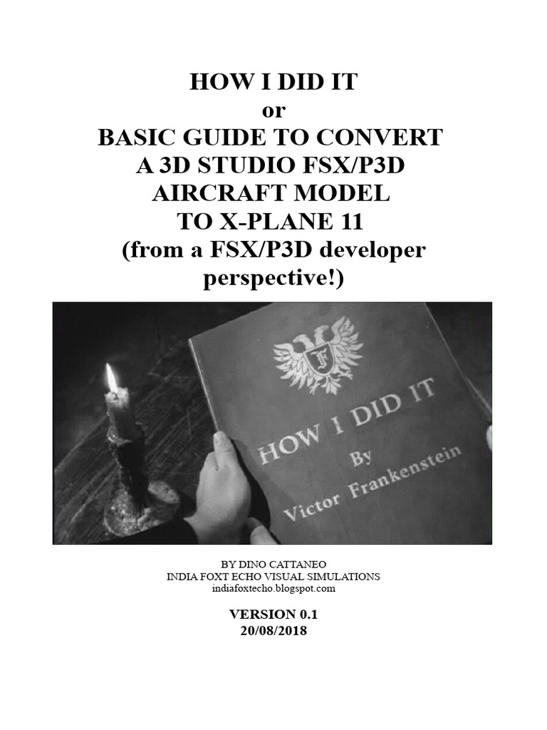 Convert FSX/P3D Models to X-Plane 11 | PDF | 3 D Computer Graphics ...