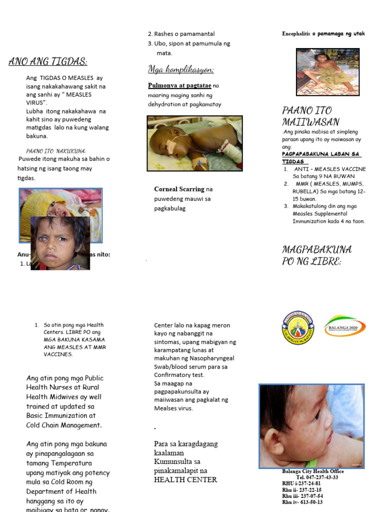 Measles Pamplet | PDF
