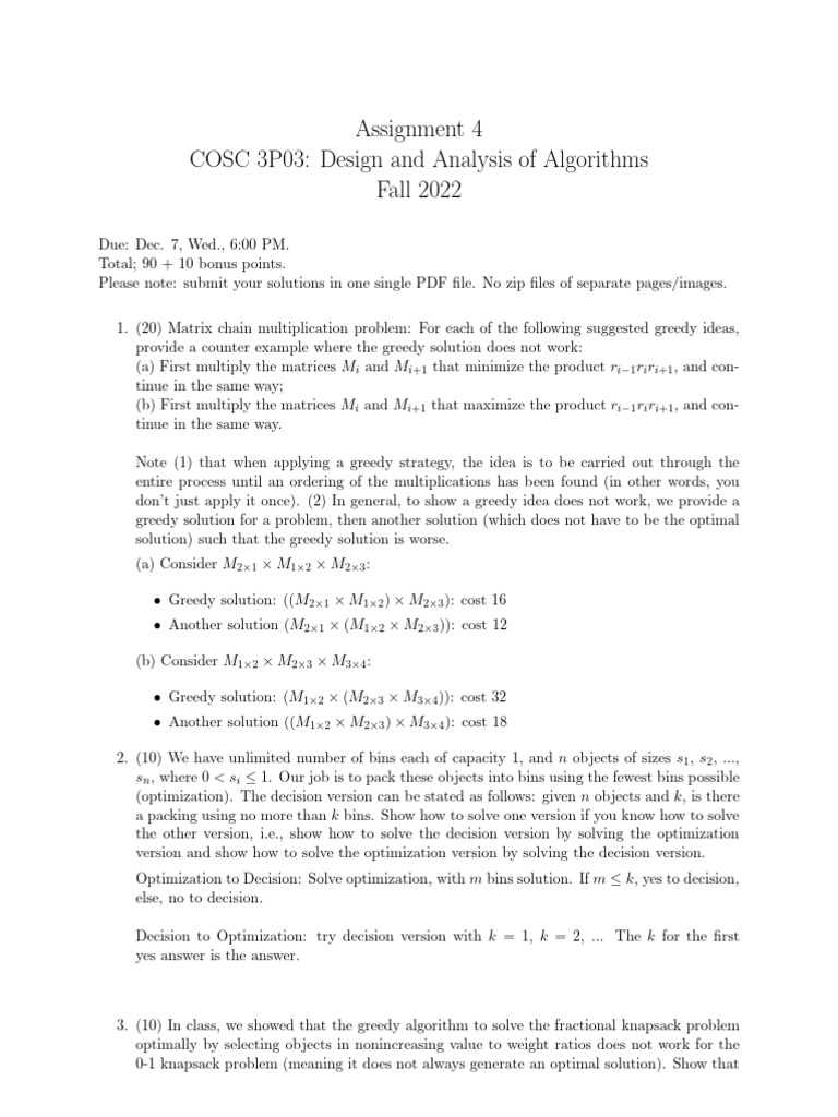 a4_solution | PDF | Mathematical Optimization | Computational ... a4_solution | PDF | Mathematical Optimization | Computational ...