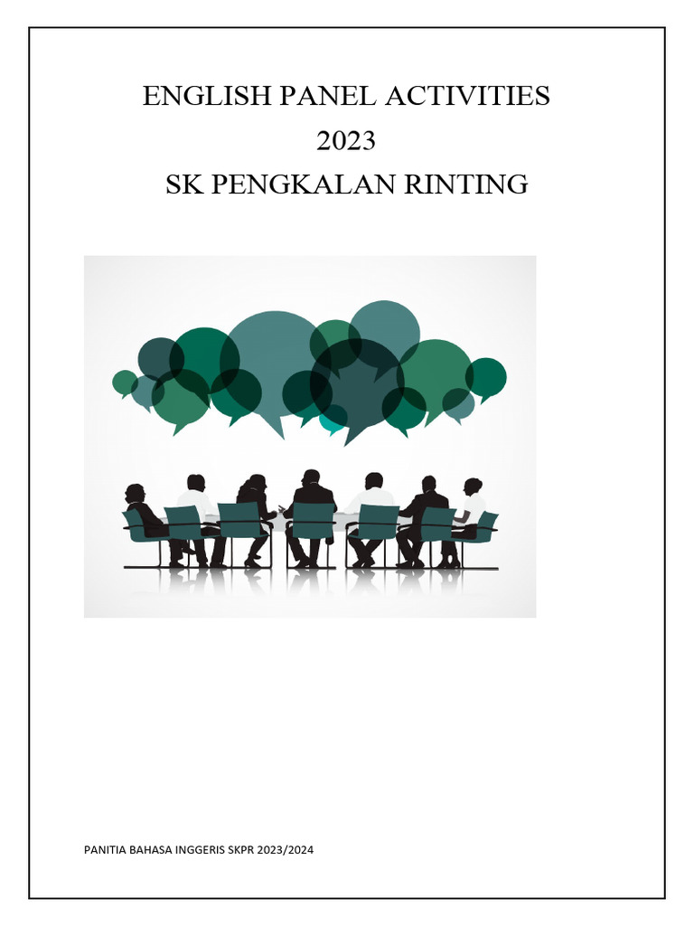 ENGLISH PANEL ACTIVITIES | PDF ENGLISH PANEL ACTIVITIES | PDF