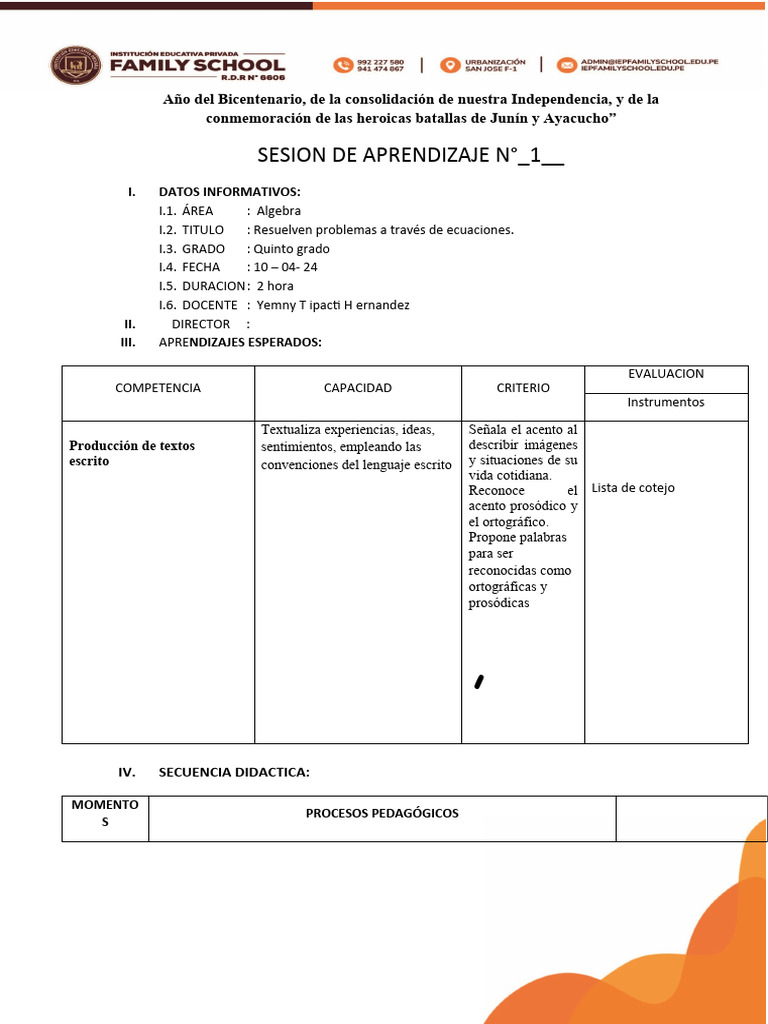 Modelo de Sesion de Comunicacion | PDF | Evaluación | Modificación de comportamiento