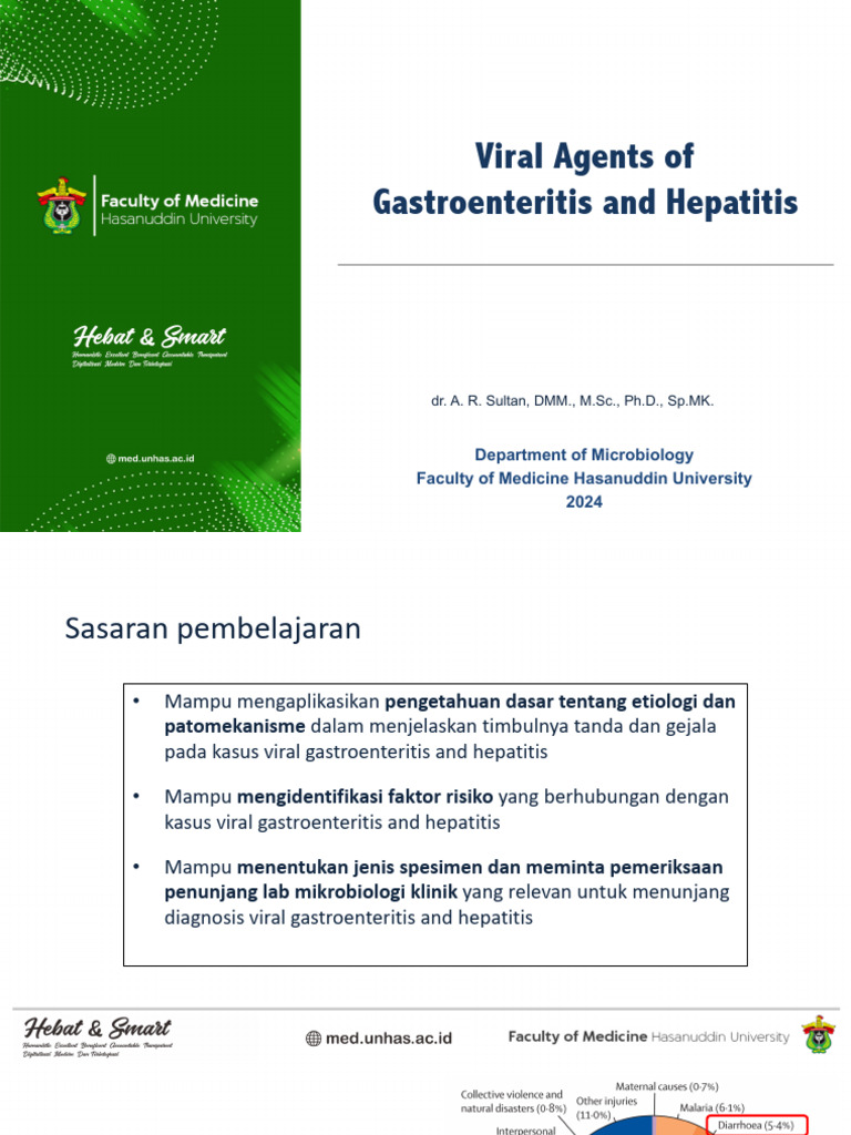 Virus Penyebab Infeksi Saluran Cerna | PDF | Virus | Hepatitis