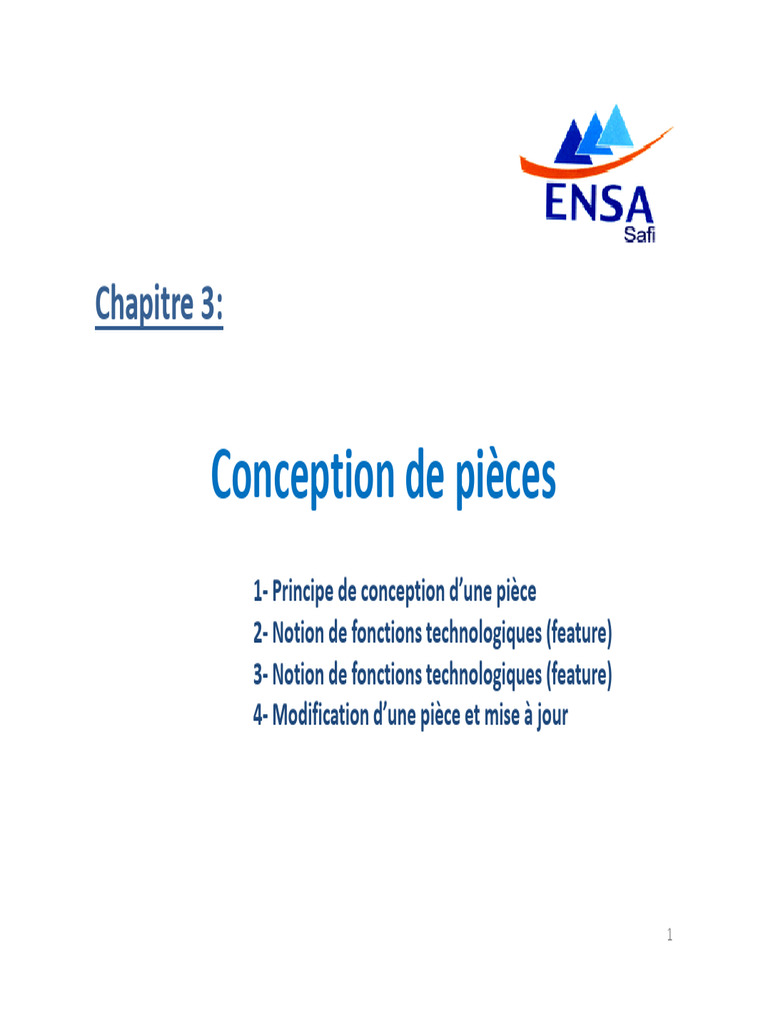 Conception de pièces avec CATIA V5 | PDF