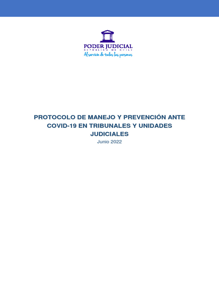 Protocolo Covid Junio 2022 | PDF