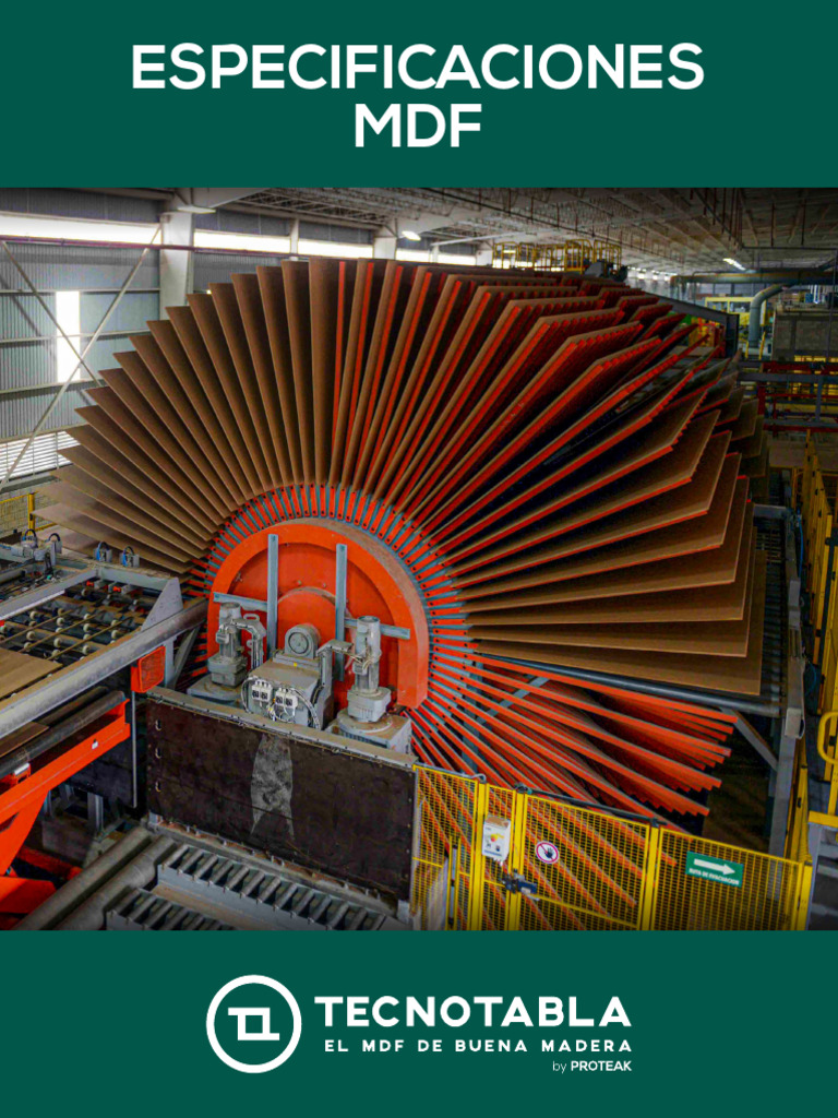 Especificaciones Técnicas MDF | PDF | Naturaleza