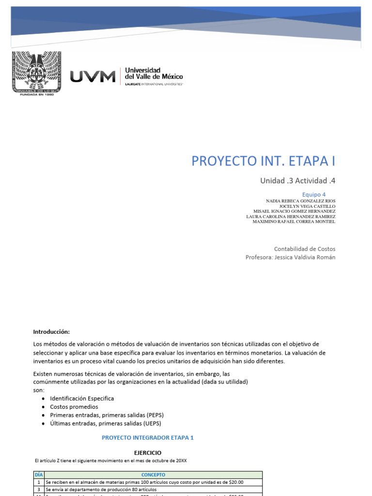 A4 Proyec1 MRCM | PDF | Business | Valoración (Finanzas)