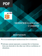 Faradic and Galvanic Application Technique PDF | PDF | Physical Therapy | Therapy