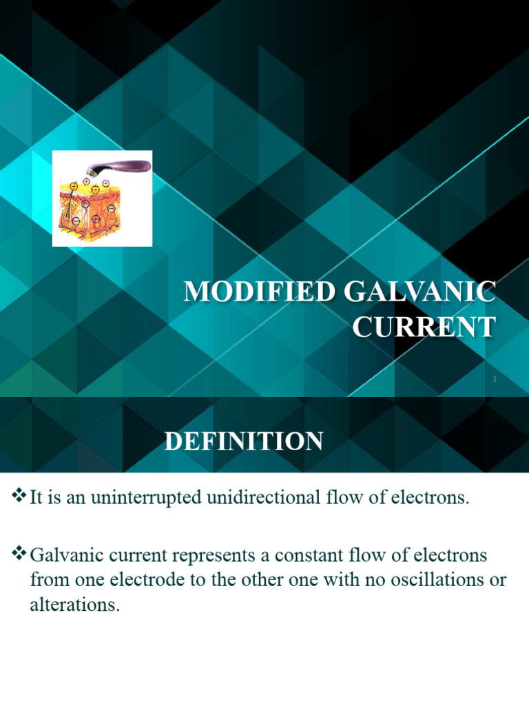 Modified Galvanic Current | PDF | Skeletal Muscle | Physiology