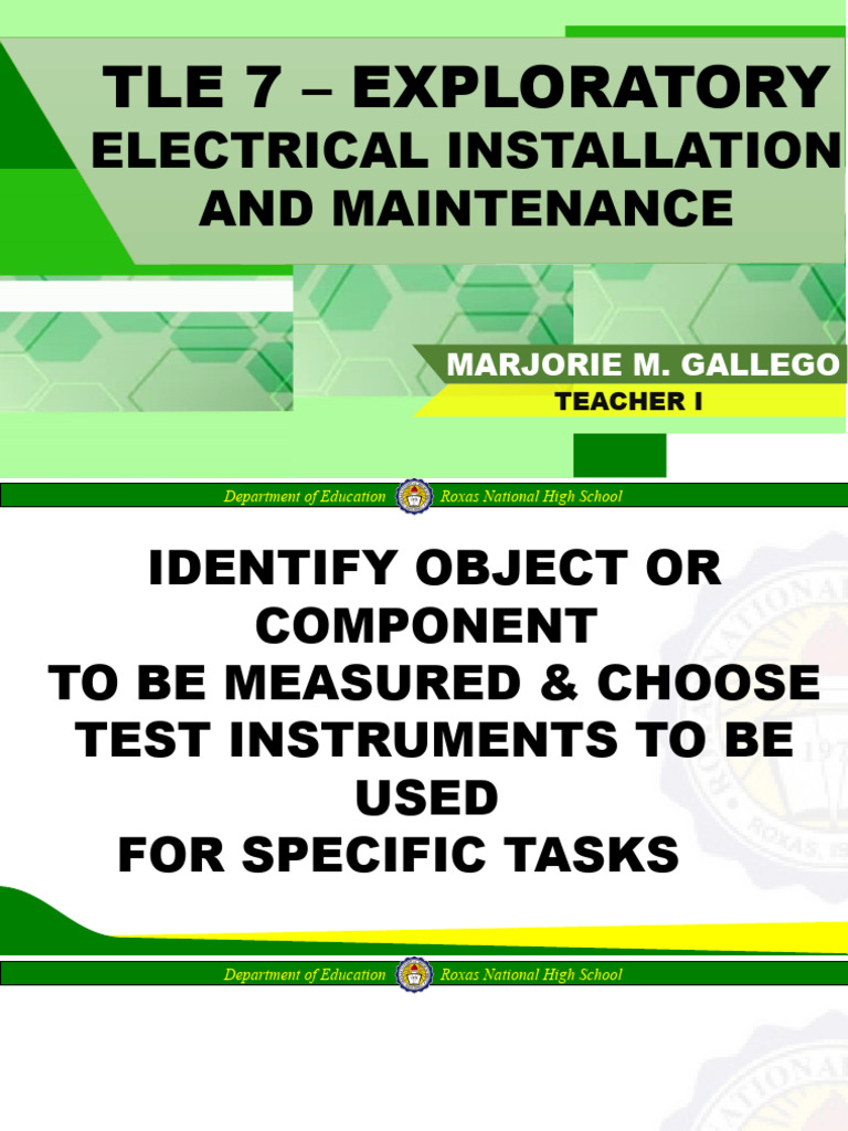 q4 Wk3 Measuring Tools and Instruments | PDF | Materials Science | Physical Quantities