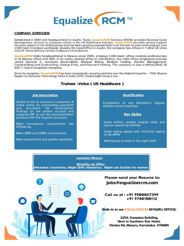 EqualizeRCM - Trainee Voice | PDF