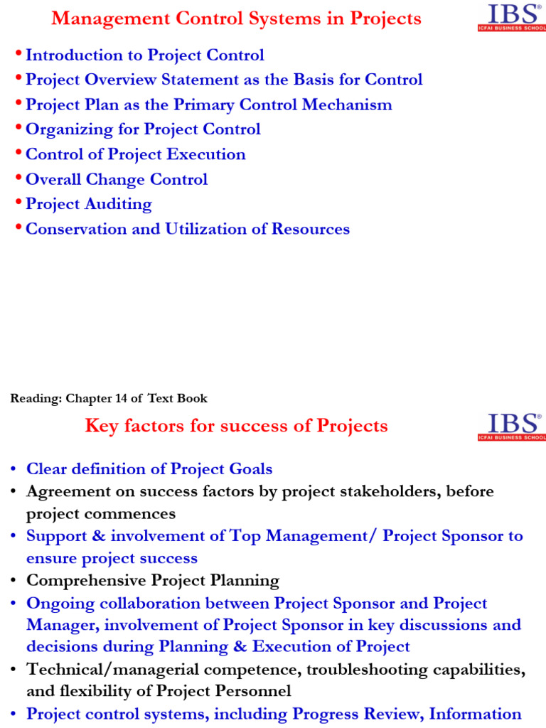 Session 19 - MCS - Management Control Systems in Projects - Dec 2020 ...
