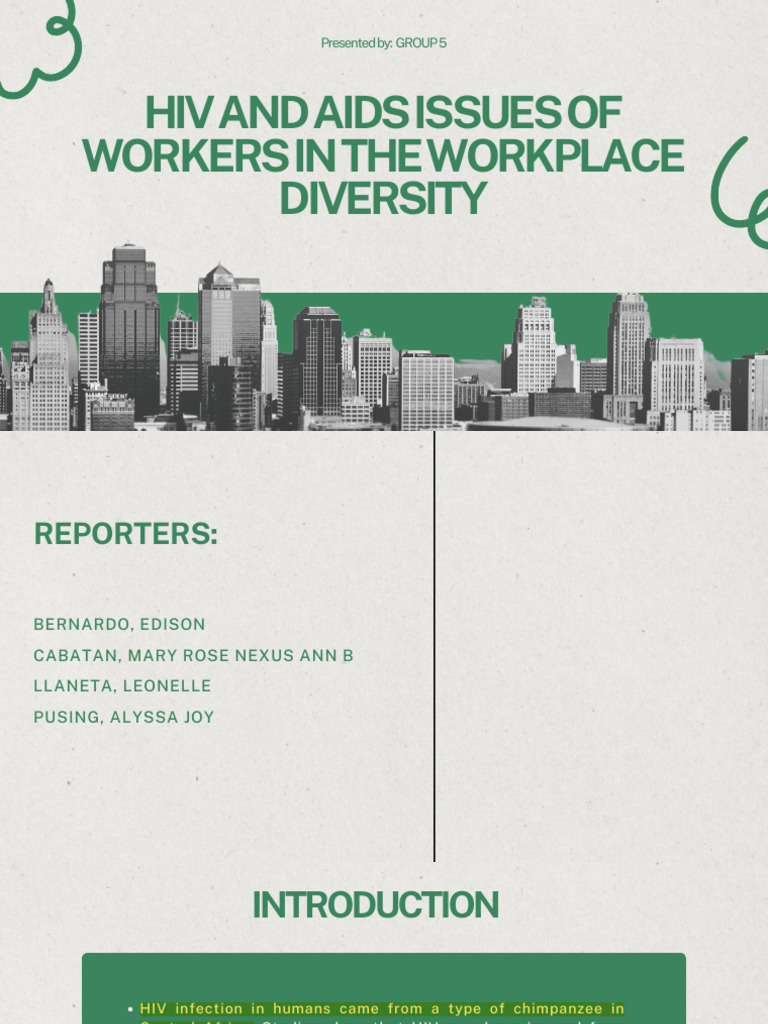 Workplace HIV/AIDS Awareness | PDF | Hiv/Aids | Infection