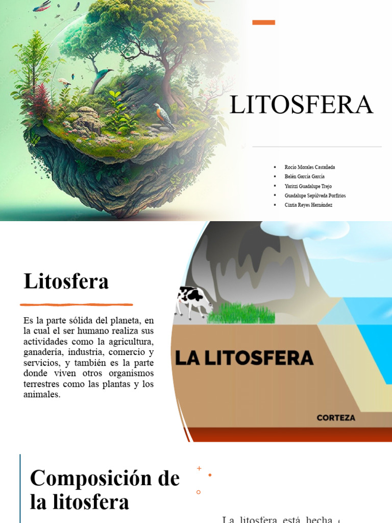 Estructura y Composición de la Litosfera | PDF