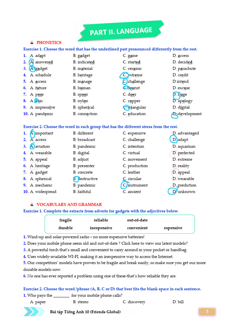U8 BTTN + Word Form | PDF