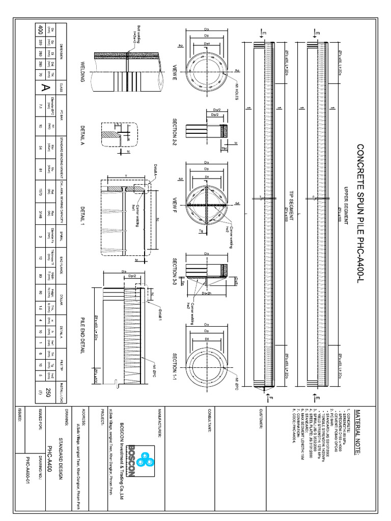 DRAWING PHC-A400 (70mm) | PDF