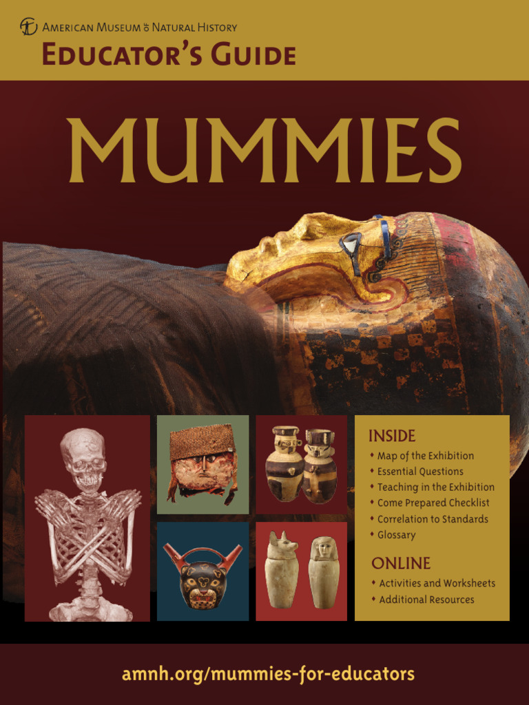 mummies-educators-guide | PDF | Mummy | Ancient Egypt