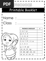 Phonics Booklet Year 1 | PDF | Phonics | Learning Methods