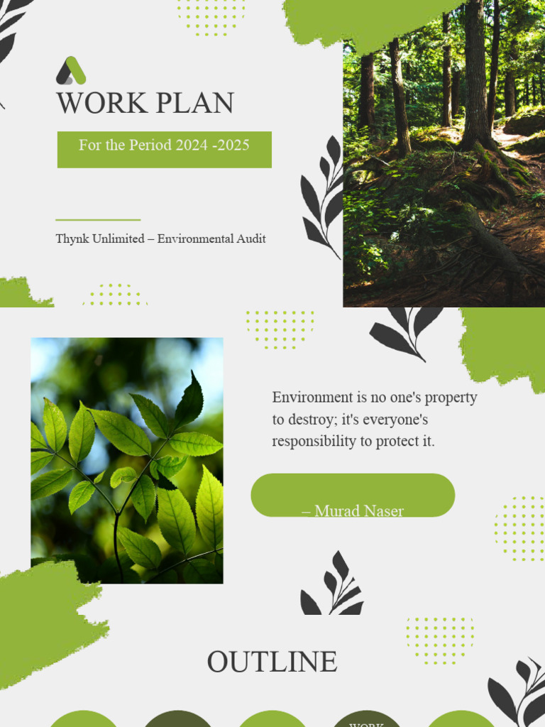 Green Simple Nature Work Plane Presentation | PDF | Environment ...