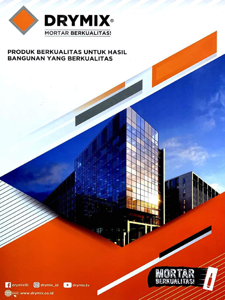 E-Brochure Drymix (All Products Mortar) . | PDF