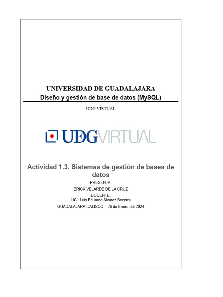 Tarea 3 Mysql | PDF | Bases de datos | Mi sql