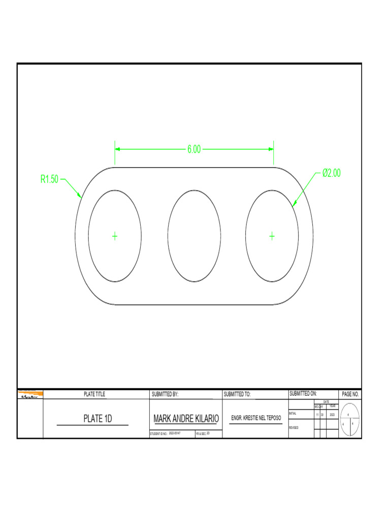 Plate 1D Midterm | PDF