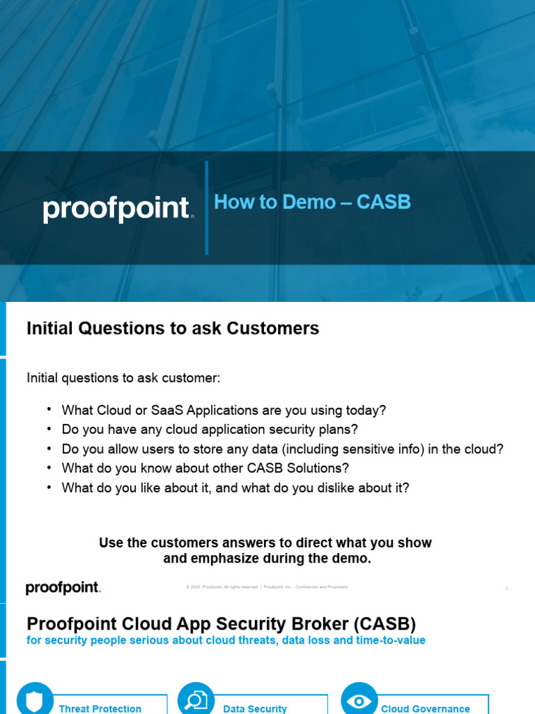 How To Demo CASB-9-2-21-Partner Use | PDF | Cloud Computing | Computing