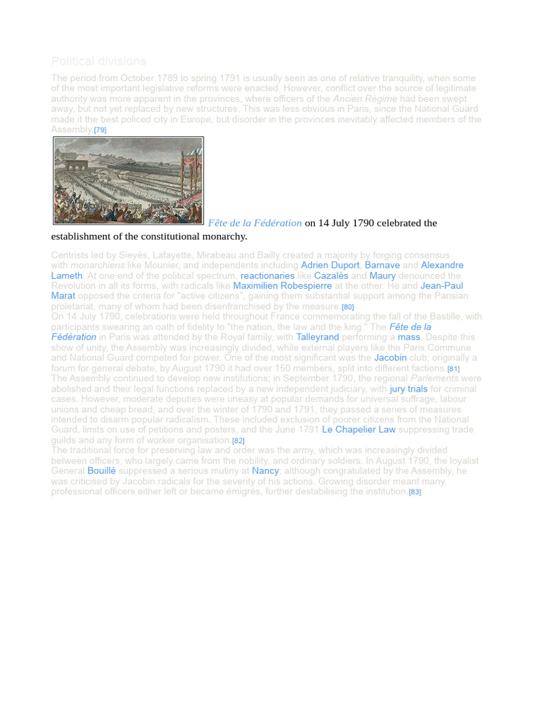 Political Divisions | PDF | Government | French Monarchy