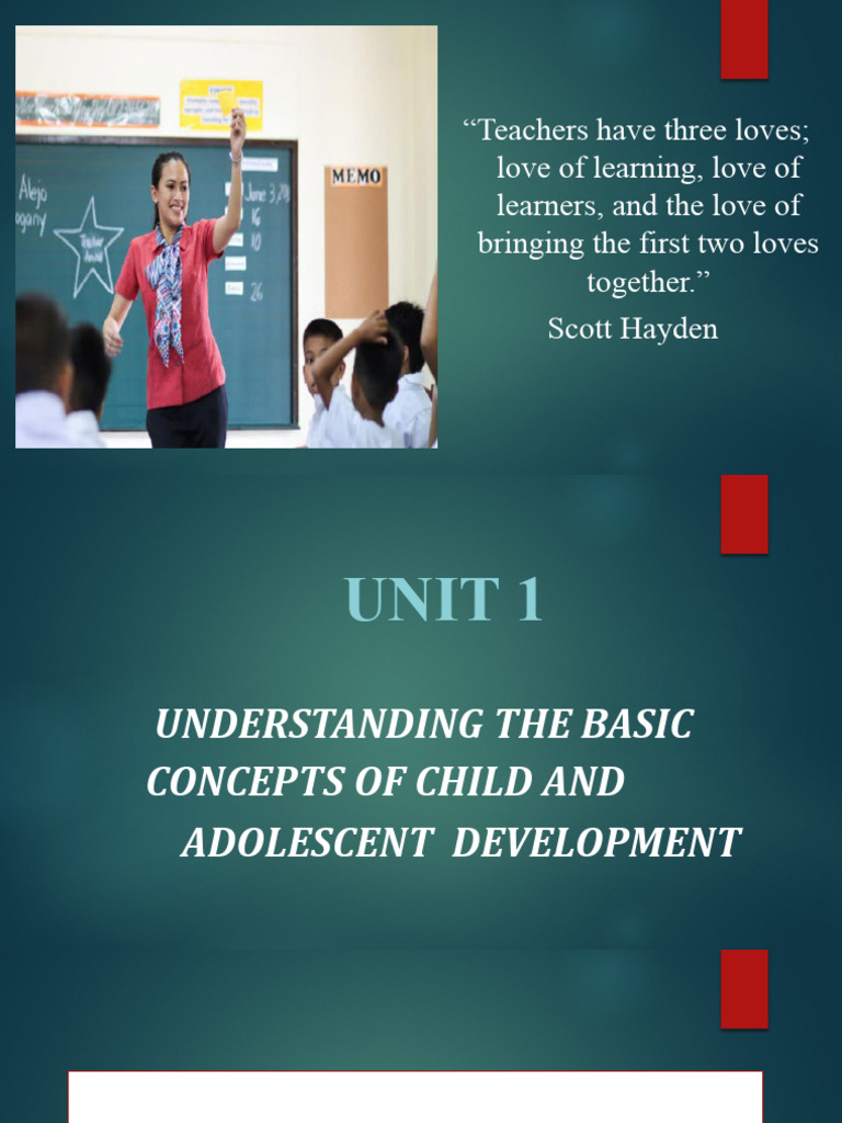 Prof Ed 2 Unit 1 | PDF | Adolescence | Learning