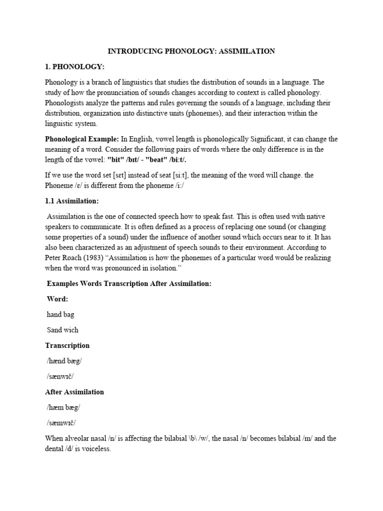 Chp.2 Introducing Phonology | PDF | Phonology | Phonetics